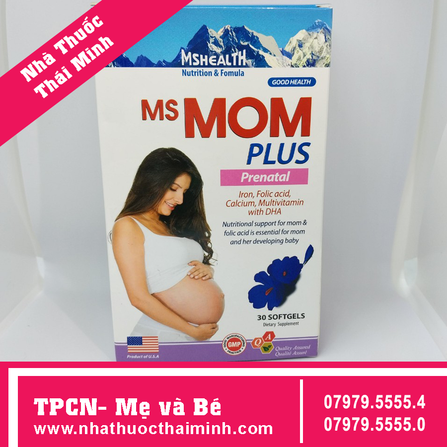 Viên Uống Ms Mom Plus Prenatal sản phẩm giá tốt tại Thái Minh – Nhà ...