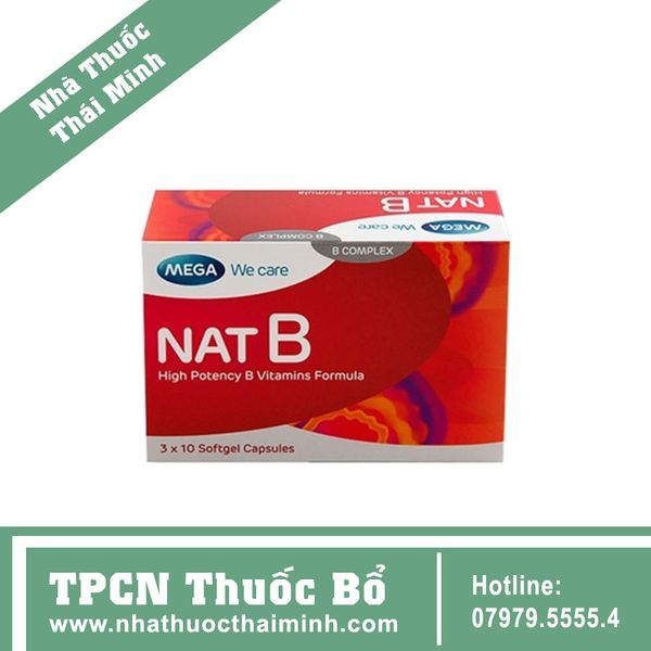 Nat B - Thuốc bổ sung vitamin B giá tốt nhất | Nhà thuốc Thái Minh
