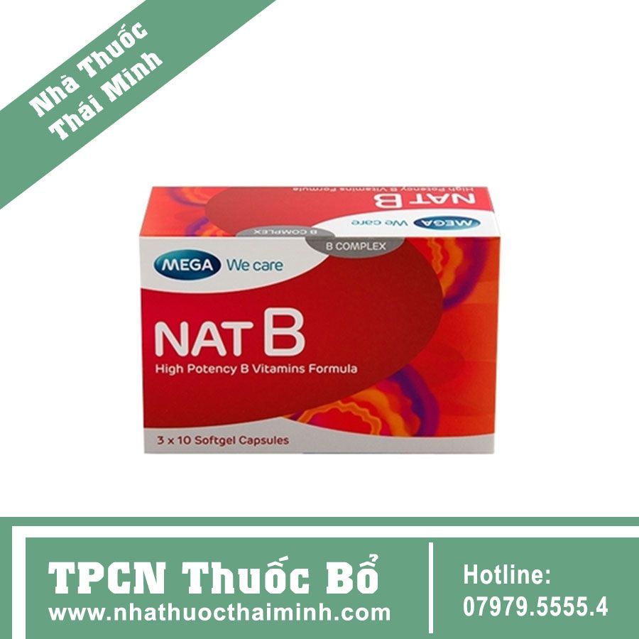 Nat B - Thuốc bổ sung vitamin B giá tốt nhất | Nhà thuốc Thái Minh