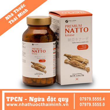 Fine Japan Natto Kinase giúp cải thiện sức khỏe tim mạch, hỗ trợ phòng ...