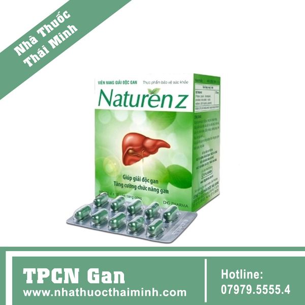 Viên uống bổ gan NATURENZ - Nhà thuốc Thái Minh