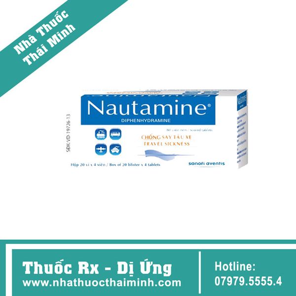 Thông tin, hướng dẫn cách dùng thuốc Thuốc Nautamine 90mg hộp 80 viên ...