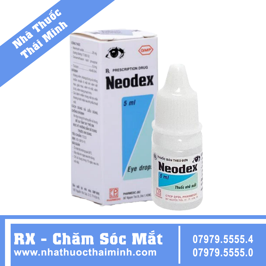Thuốc Neodex Pharmedic hỗ trợ điều trị viêm mí mắt, viêm túi lệ – Nhà ...