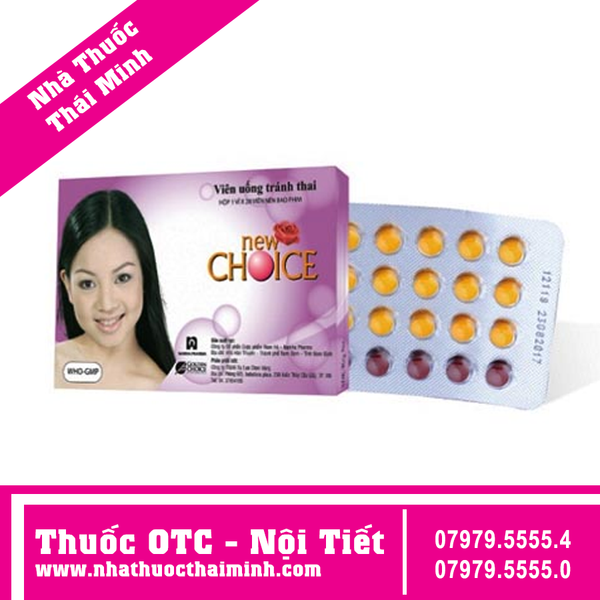 New Choice - Viên uống tránh thai hàng ngày hiệu quả – Nhà thuốc Thái Minh