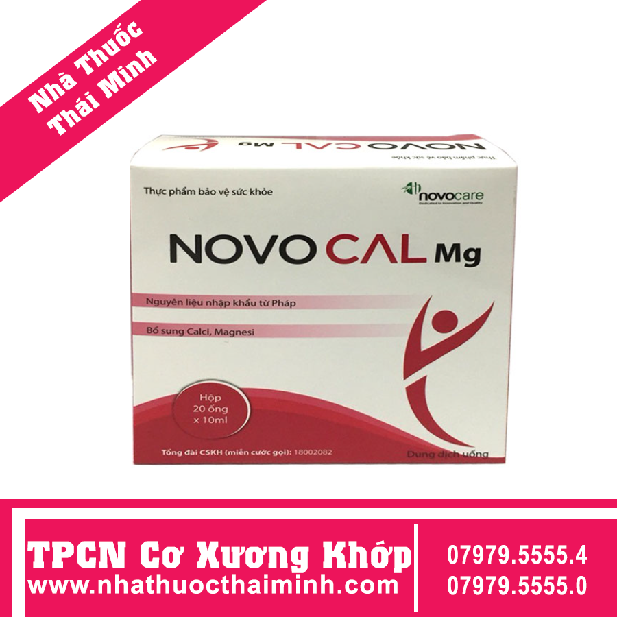 Novocal- Bổ Sung Calci Hữu Cơ – Nhà thuốc Thái Minh