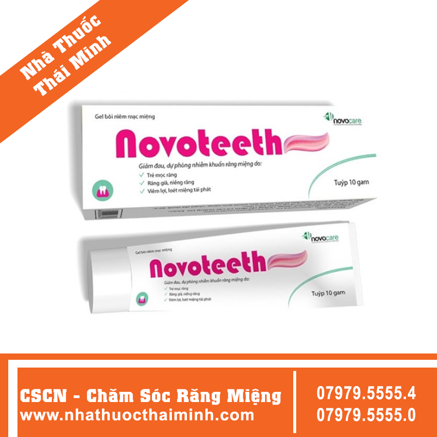Novoteeth -Giảm đau nhanh và dự phòng nhiễm khuẩn răng miệng – Nhà ...