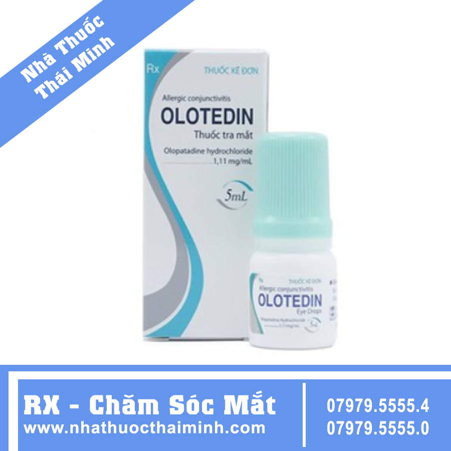 Thuốc nhỏ mắt Olotedin Eye Drops Samchundang Pharm hỗ trợ điều trị viê ...