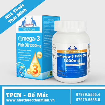 Viên uống dầu cá Omega 3 1000MG AugogoldHealth giá tốt tại Thái Minh ...