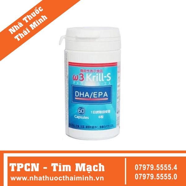 Viên uống dầu nhuyễn thể Shiratori Omega 3 Krill-S giá tốt nhất hiện n ...