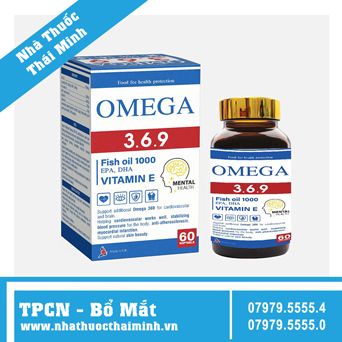 Omega 3.6.9 (Hộp 60 viên) sản phẩm giá tốt tại Thái Minh – Nhà thuốc ...