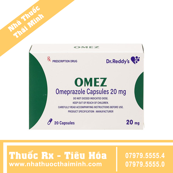 Thuốc Omez 20mg - điều trị loét dạ dày, tá tràng (2 vỉ x 10 viên) – Nhà ...
