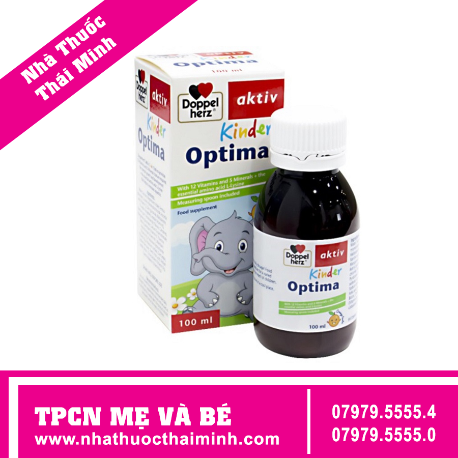 Dung Dịch Kinder Optima Doppelherz - Giúp Nâng Cao Sức Khỏe (100ml ...