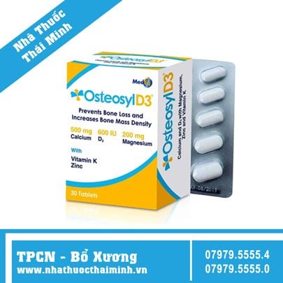Osteosyl D3 sản phẫm giá tốt tại Thái Minh – Nhà thuốc Thái Minh