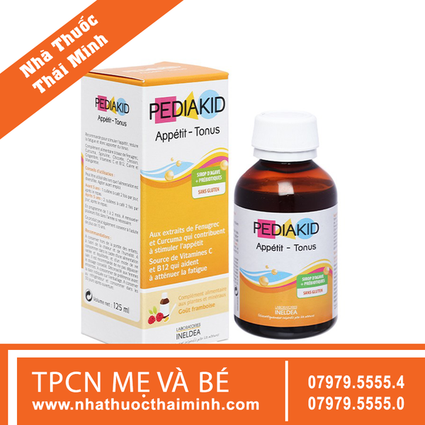 Thực Phẩm Chức Năng Pediakid Appetit - Tonus Kích Thích Ăn Ngon 125ml ...