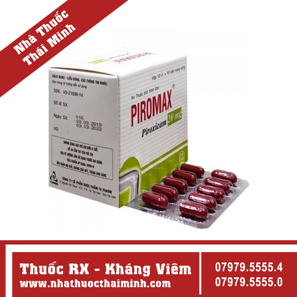Thuốc Piromax 20mg - Giảm đau và chống viêm (10 vỉ x 10 viên) – Nhà ...