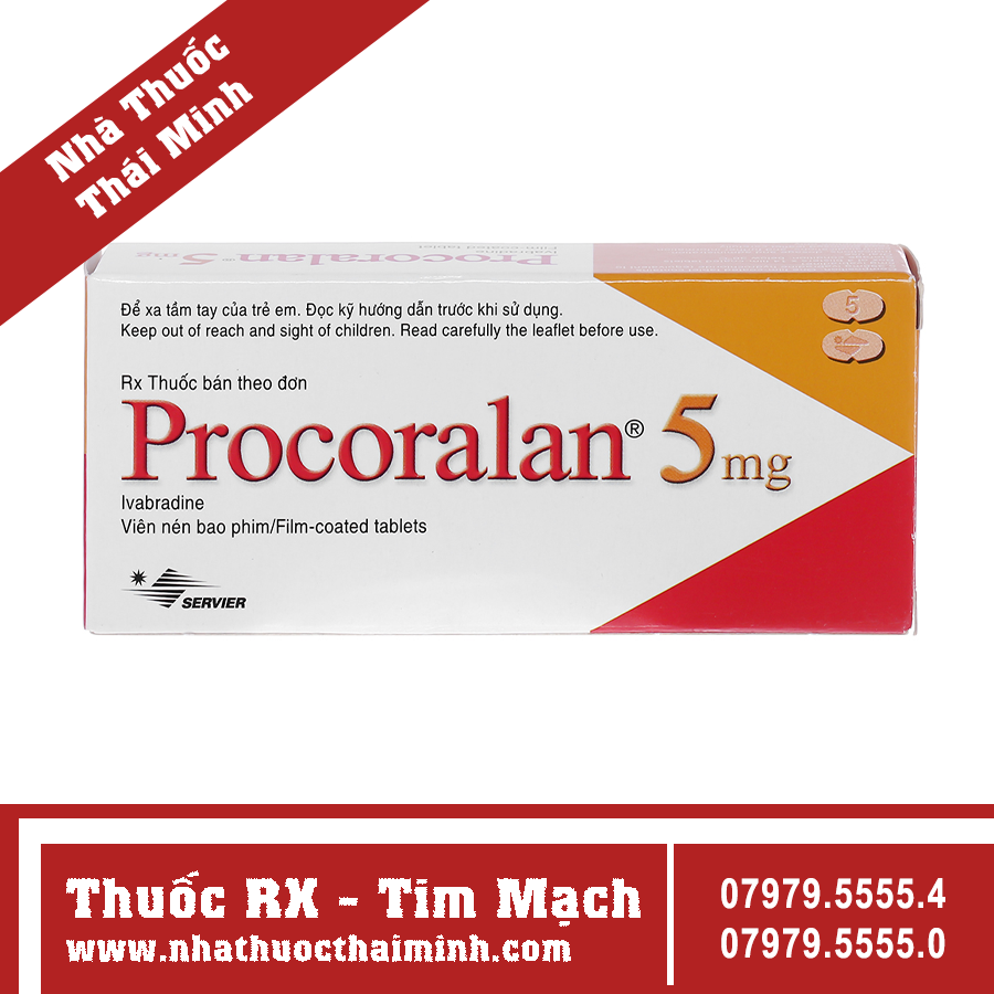 Thuốc Procoralan 5mg trị đau thắt ngực, suy tim (4 vỉ x 14 viên) – Nhà ...