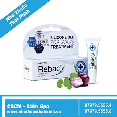 REBAC SILICONE GEL 5g sản phẩm chất lượng cao – Nhà thuốc Thái Minh