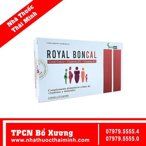 Viên Uống Royal Boncal - Bổ Sung Canxi, Hỗ Trợ Xương Và Răng Chắc Khoẻ ...