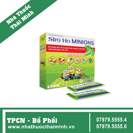 SAKURA SIRO HO MINIONS BỔ PHẾ – Siro dinh dưỡng hỗ trợ bổ phế – Nhà ...