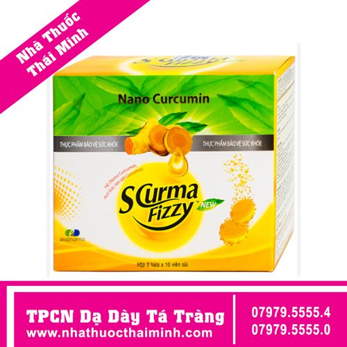 Viên Sủi Scurma Fizzy Nano Curcumin [20 Viên] – Nhà thuốc Thái Minh