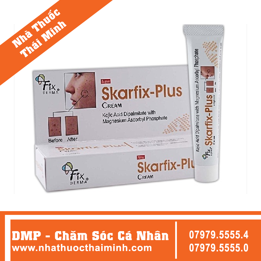 Kem Fixderma Skarfix-Plus Cream hỗ trợ giảm nám da và tàn nhang (15g ...