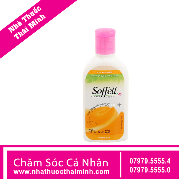 [60ml] Kem Xua Muỗi Soffel Hương Cam - Hiệu Quả Liên Tục 10 Tiếng – Nhà ...