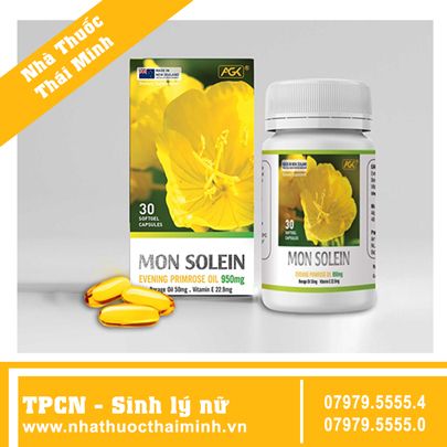 MON SOLEIN - Giúp cân bằng nội tiết tố nữ giá tốt – Nhà thuốc Thái Minh