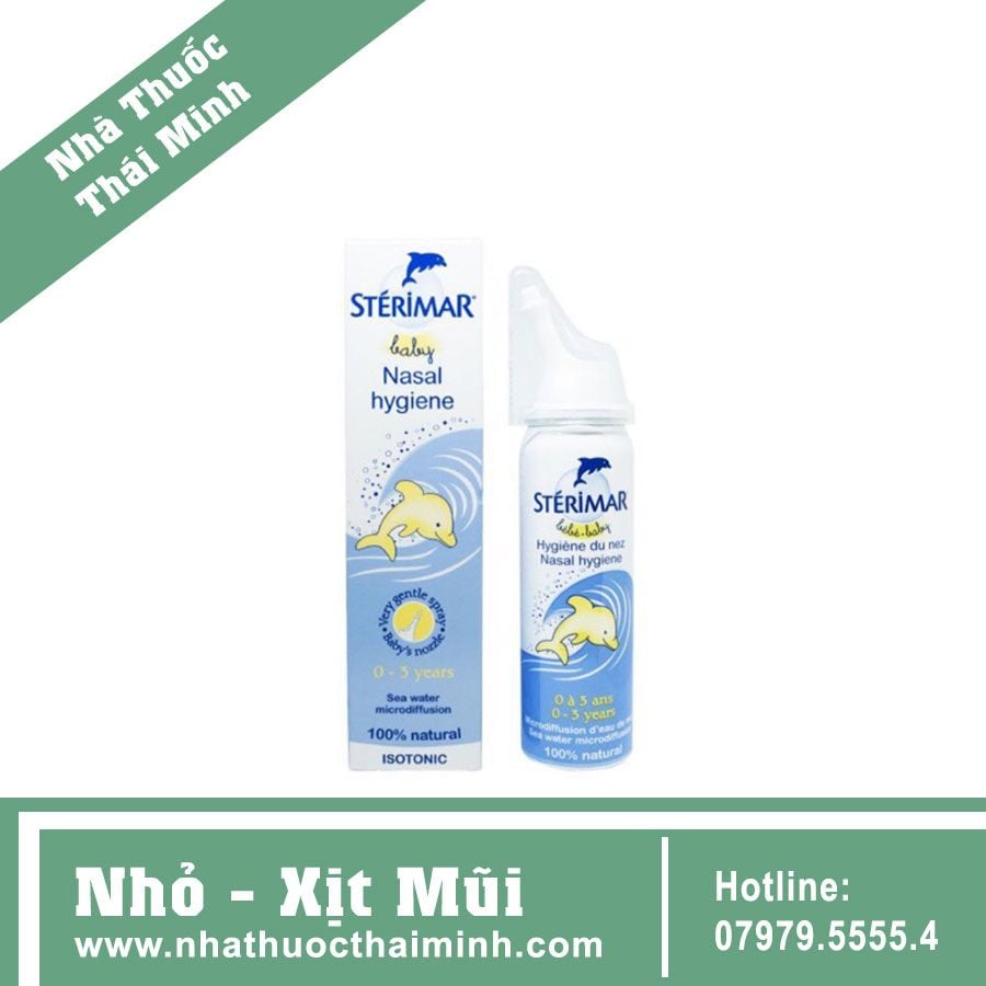 STERIMA BABY Nước Biển Sinh Lý giá tốt nhất | Nhà thuốc Thái Minh