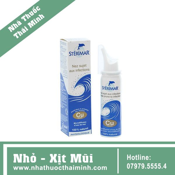 STERIMA COPPER Dung dịch xịt vệ sinh mũi giá tốt | Nhà thuốc Thái Minh
