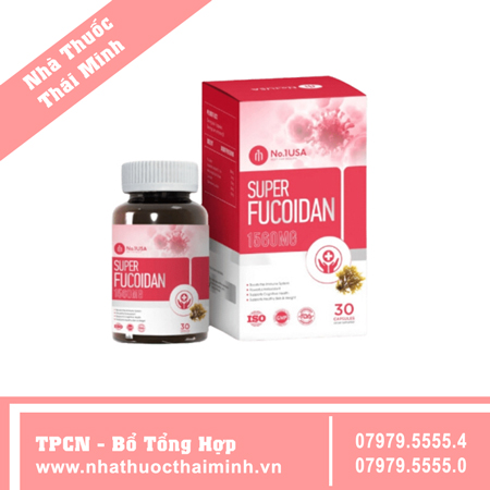 Super Fucoidan 1560mg sản phẩm giá tốt tại Thái Minh – Nhà thuốc Thái Minh