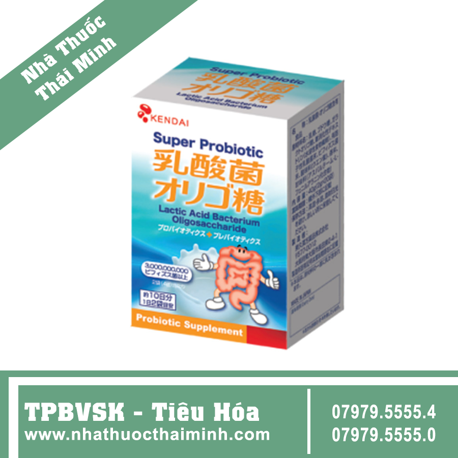 Men Vi Sinh Super Probiotic KenDai Bổ Sung Lợi Khuẩn Và Chất Xơ – Nhà ...