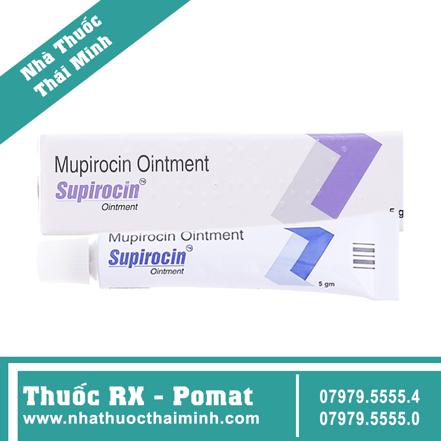 Thuốc mỡ Supirocin Ointment Glenmark điều trị nhiễm khuẩn da (5g) – Nhà ...