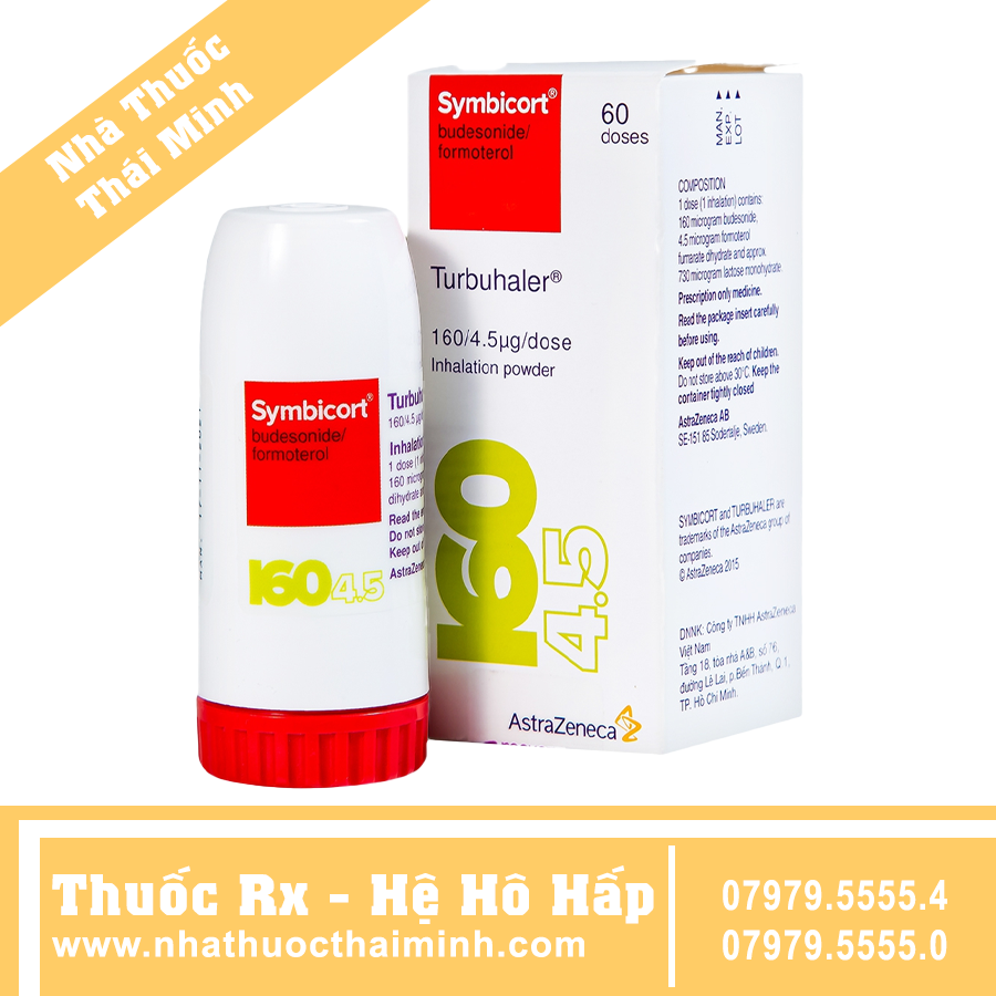 Thuốc Symbicort AstraZeneca giúp giảm các đợt kịch phát hen suyễn – Nhà ...