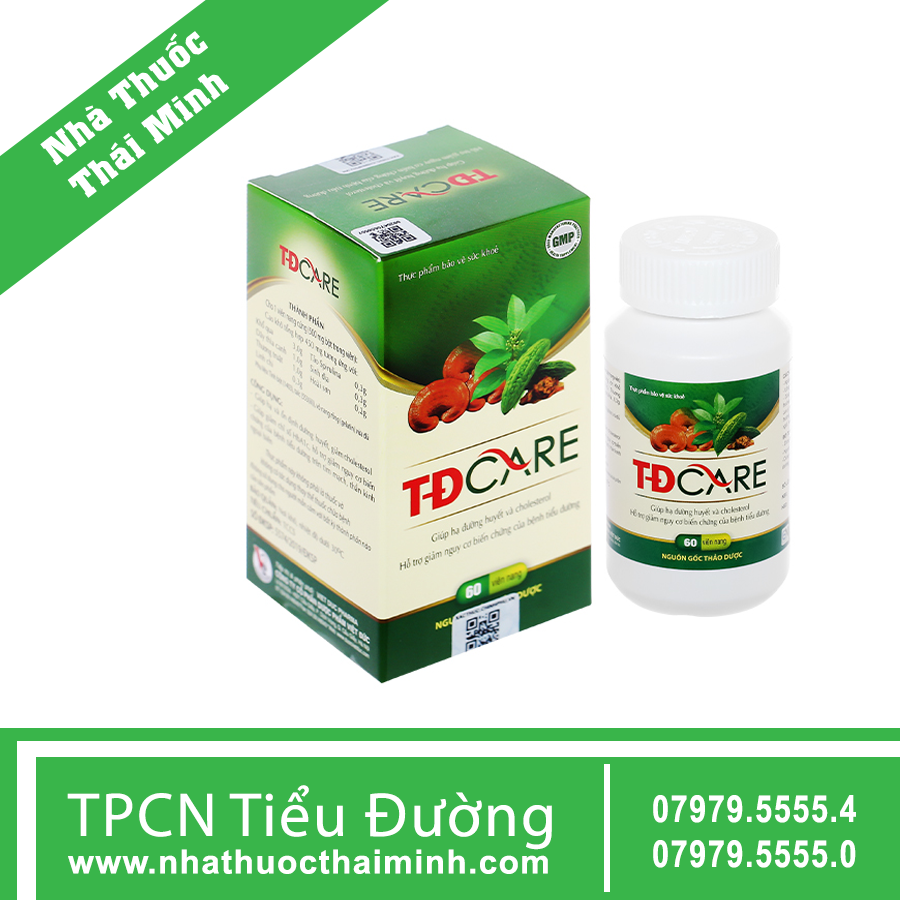 Viên Uống Tđ Care - Giúp Ổn Định Đường Huyết, Cholesterol – Nhà thuốc ...