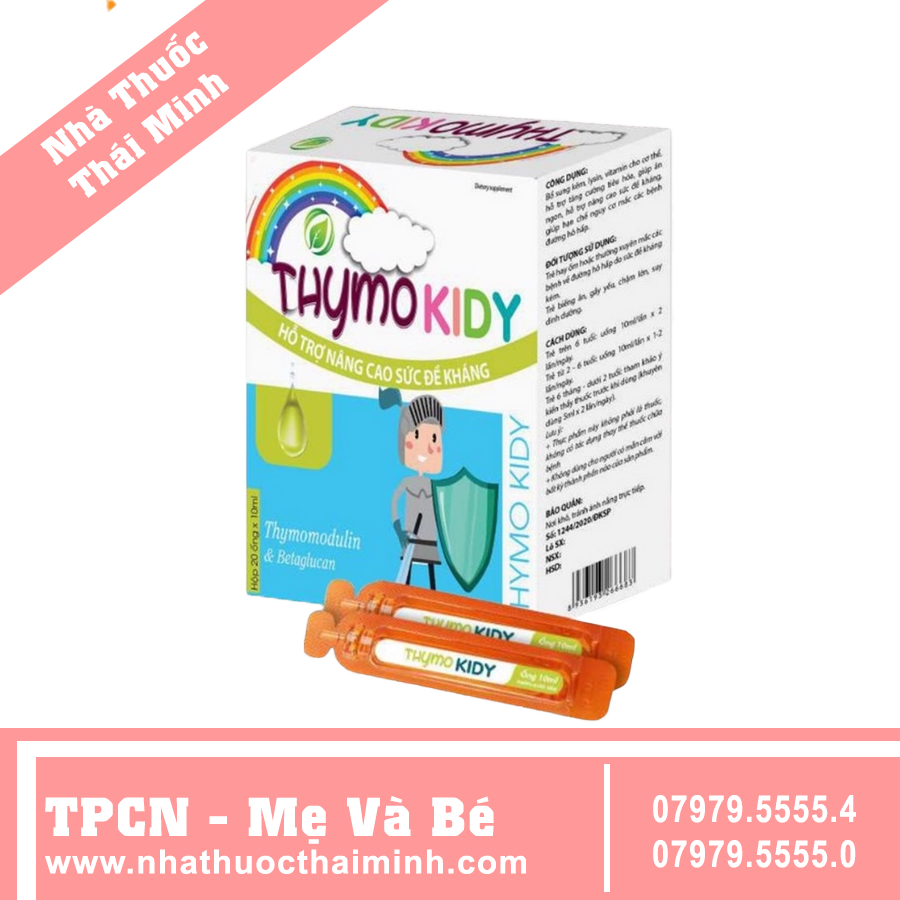 Ống uống Thymo Kidy - Giúp trẻ nâng cao sức đề kháng (20 ống) – Nhà ...