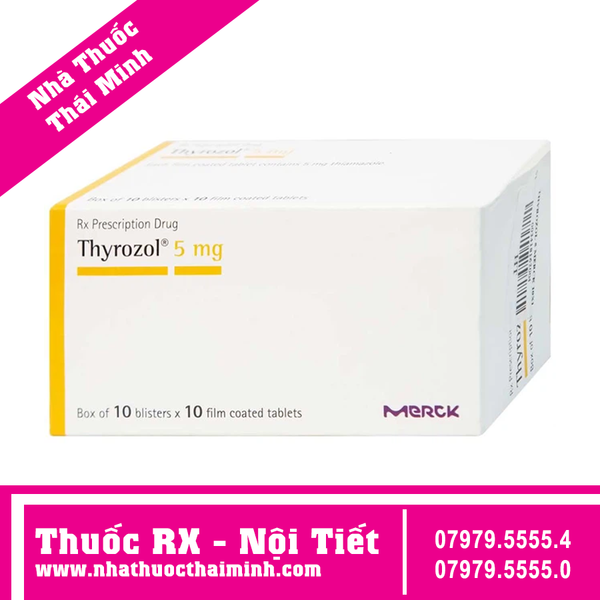 Thuốc Thyrozol 5mg Merck điều trị cường giáp (10 vỉ x 10 viên) – Nhà ...