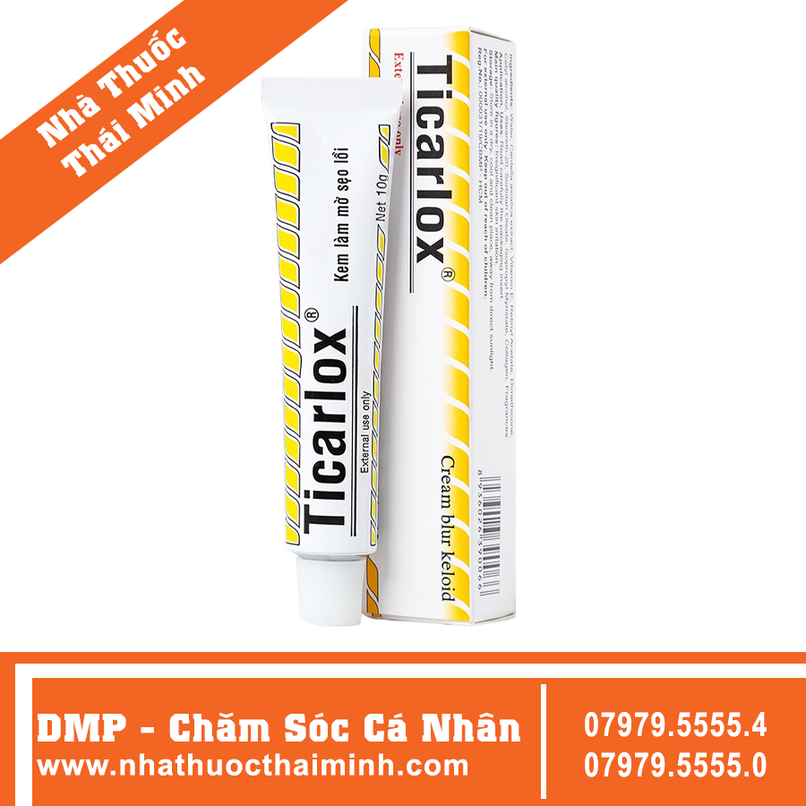 Kem Ticarlox Thiên Khánh hỗ trợ làm mờ sẹo, vết thâm (10g) – Nhà thuốc ...