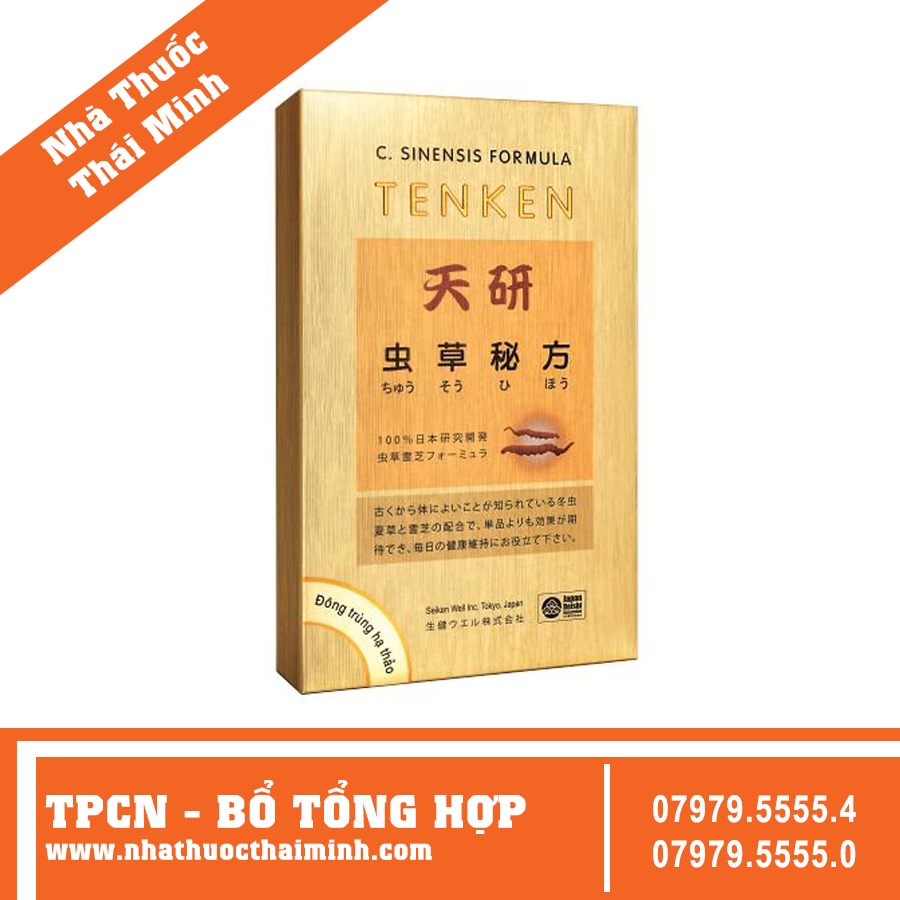 [ HỘP 60 VIÊN ] ĐÔNG TRÙNG HẠ THẢO TENKEN BỒI BỔ CƠ THỂ – Nhà thuốc ...