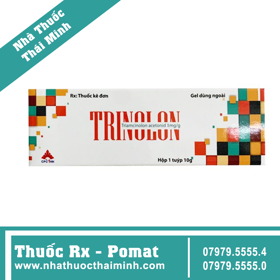 TRINOLON - Thuốc điều trị ngứa, viêm da hiệu quả của CPC1 – Nhà thuốc ...