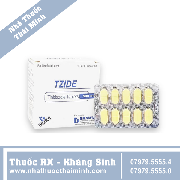 Thuốc Tzide-500 Brawn - điều trị nhiễm khuẩn – Nhà thuốc Thái Minh