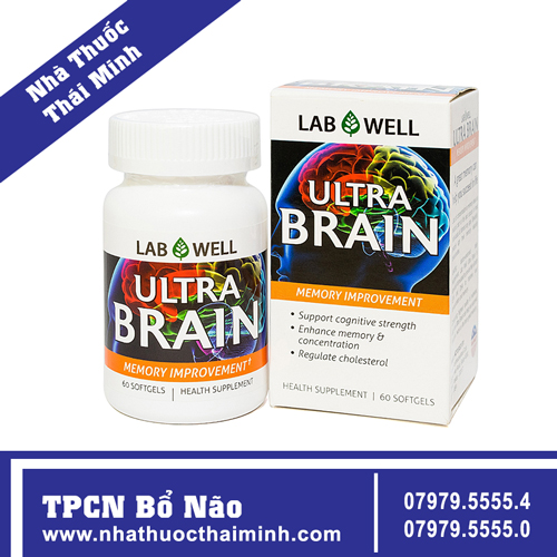 Viên Uống Ultra Brain Lab Well - Bổ Não, Tăng Cường Chức Năng Não Bộ ...