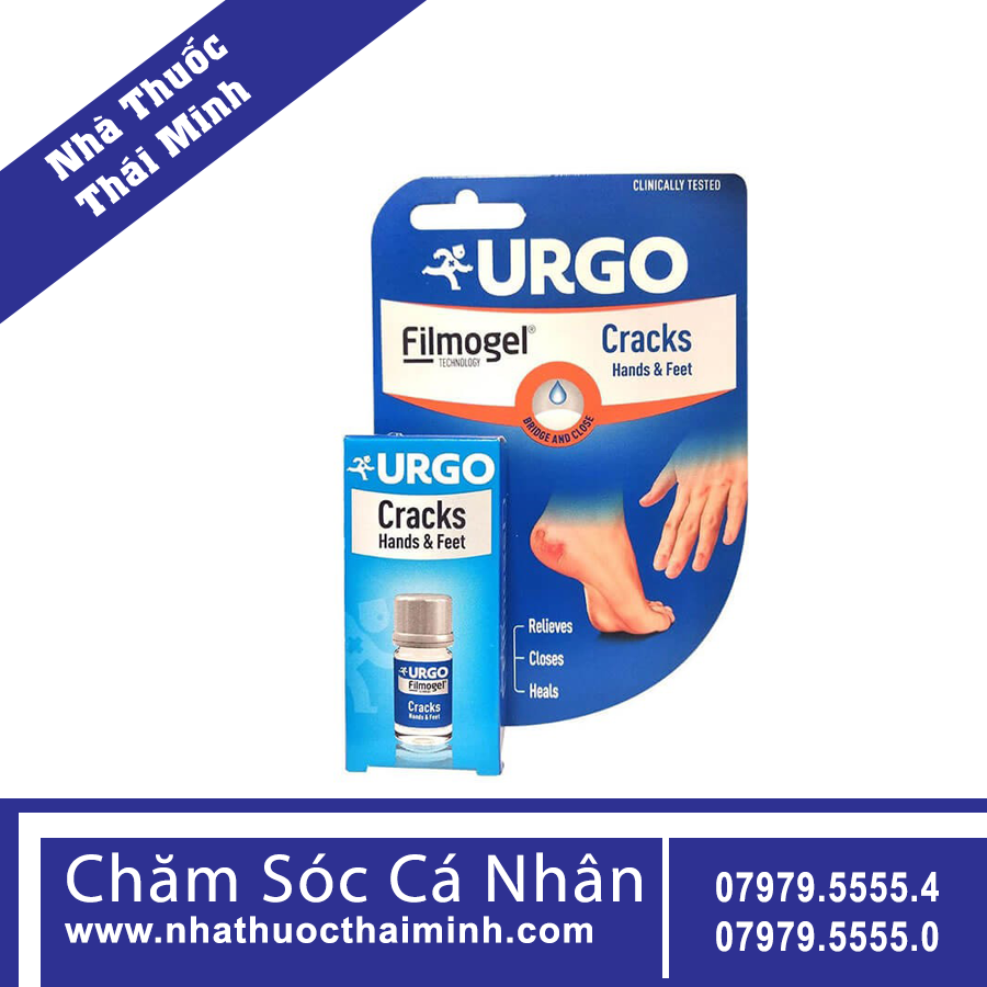 Dung Dịch Urgo Cracks Filmogel - Hỗ Trợ Làm Lành Da Nứt Nẻ – Nhà thuốc Thái Minh