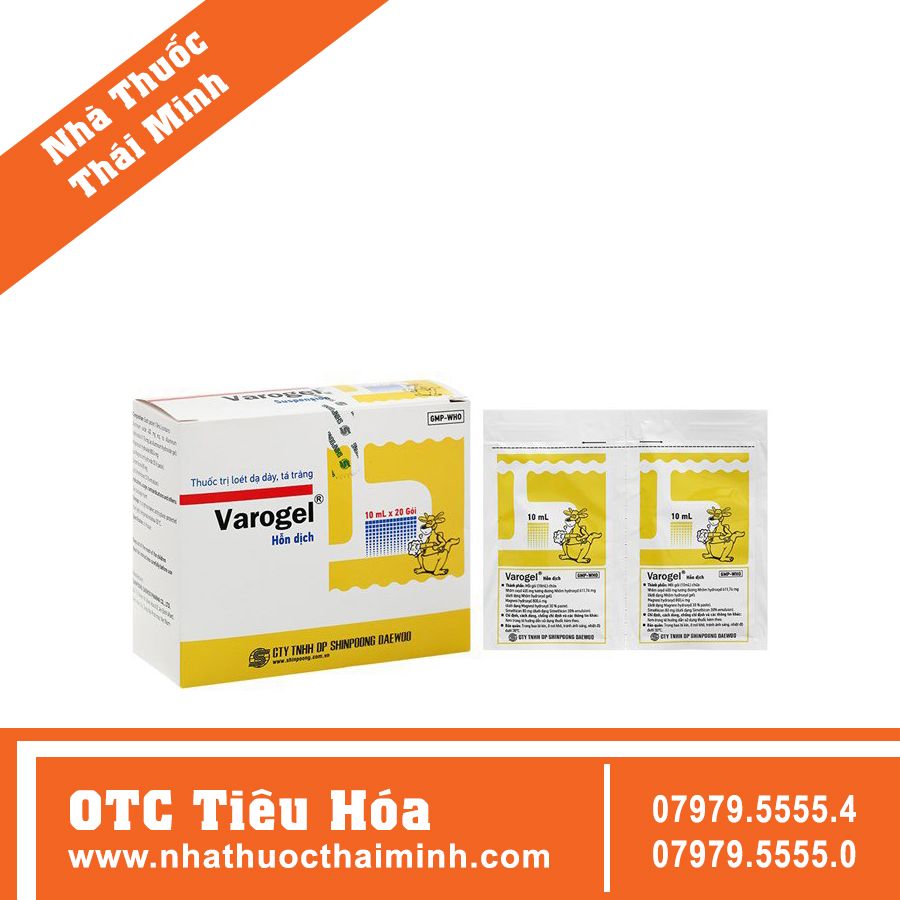 Hỗn Dịch Uống Varogel - Điều Trị Loét Dạ Dày Và Tá Tràng – Nhà thuốc ...