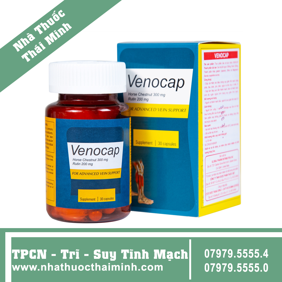 Venocap Global Pharm - Giúp Cải Thiện Triệu Chứng Suy Giãn Tĩnh Mạch ...