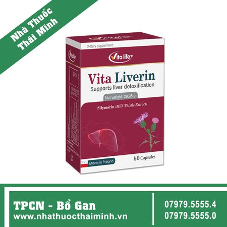 Vita Liverin sản phẩm giá tốt tại Thái Minh – Nhà thuốc Thái Minh