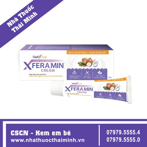 KEM EM BÉ X FERAMIN 20G giá tốt tại Thái Minh – Nhà thuốc Thái Minh