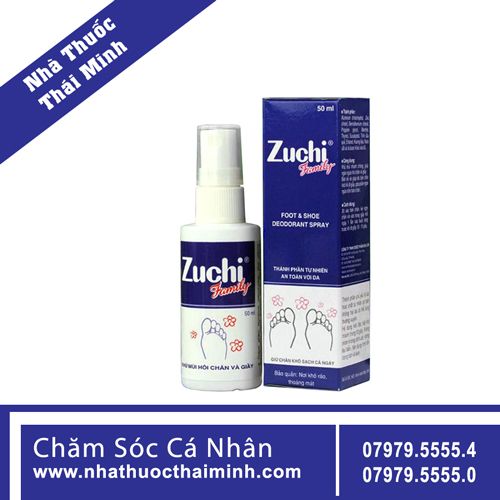 Zuchi - Xịt Khử Mùi Hôi Chân Giầy – Nhà thuốc Thái Minh