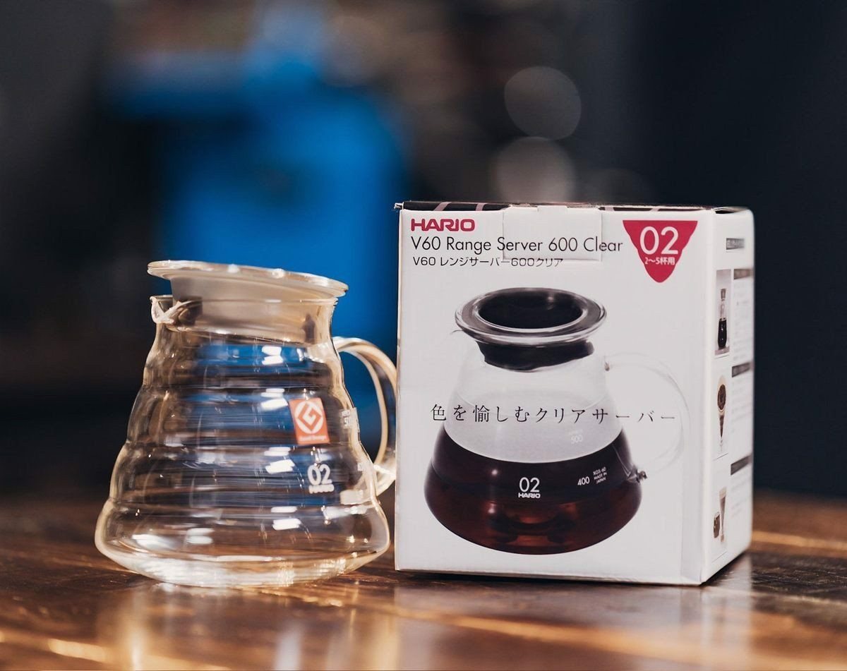 Bình Đựng Thuỷ Tinh Hario V60 Range Server Clear 600ML – Mountain Pearl ...
