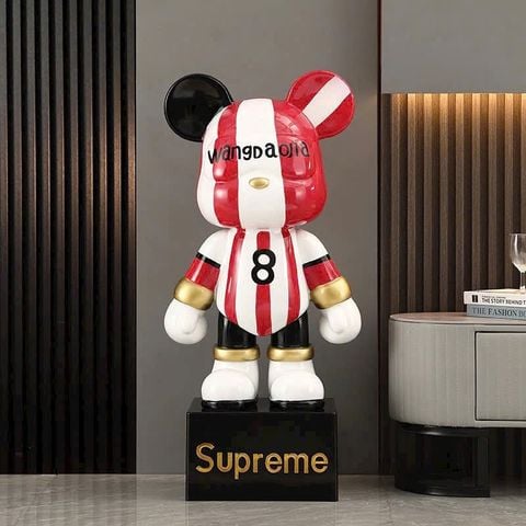 Mô Hình Trang Trí - Bearbrick Supreme – Cá Heo Decor