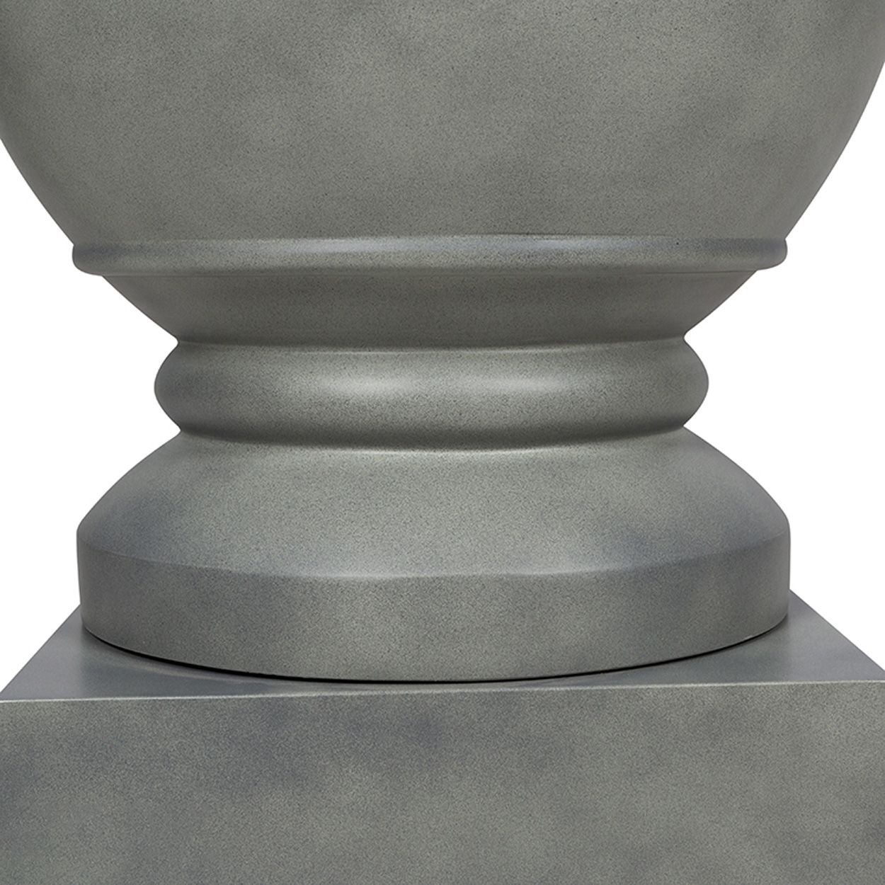Large Tall Urn Pots Planter With Cube Base | AuroraPots – Aurora Pots